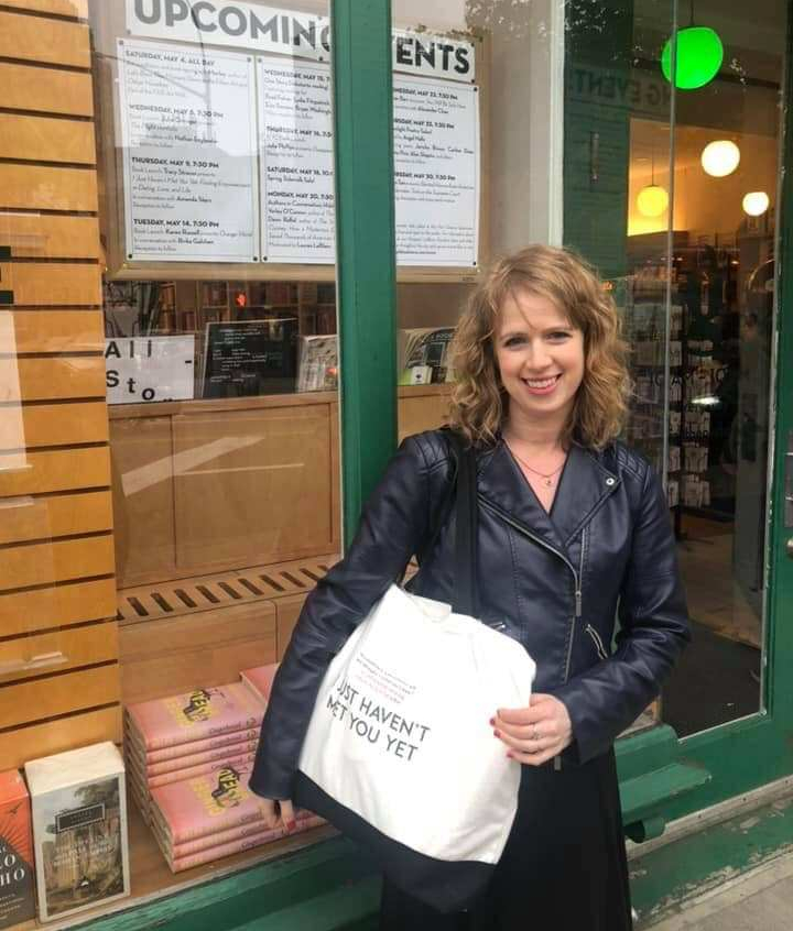 Book launch at Greenlight Bookstore, Brooklyn.